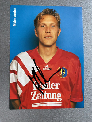 ANDRE MEIER FC Basel signed Autogrammkarte 10x15 Autogramm | eBay.de