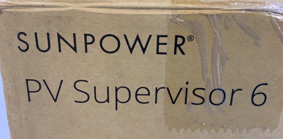 SunPower PV Supervisor 6 PVS6 Monitoring Device 529027-F2C | eBay
