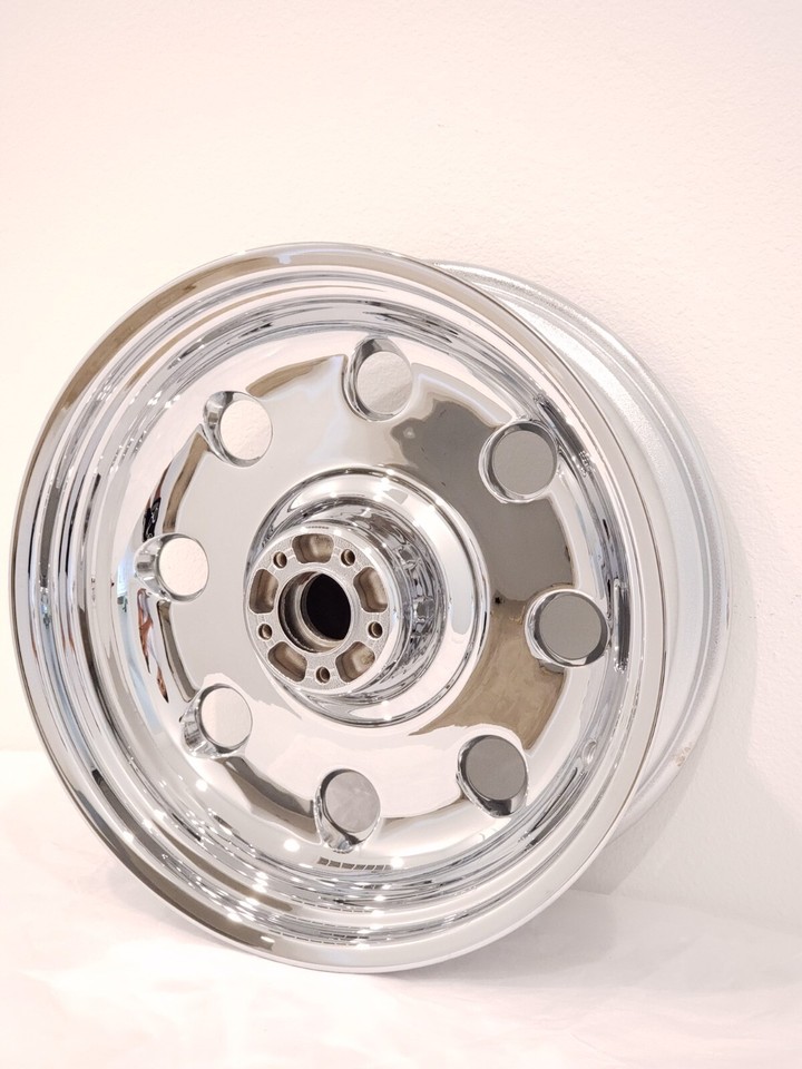 HARLEY DAVIDSON CHROME HERITAGE SOFTAIL FLSTF REAR WHEEL RIM 2008 -2017 ...