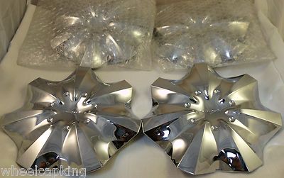 D.O.A Wheels Chrome Custom Wheel Center Cap Caps Set of 4 # 8820-35 NEW ...