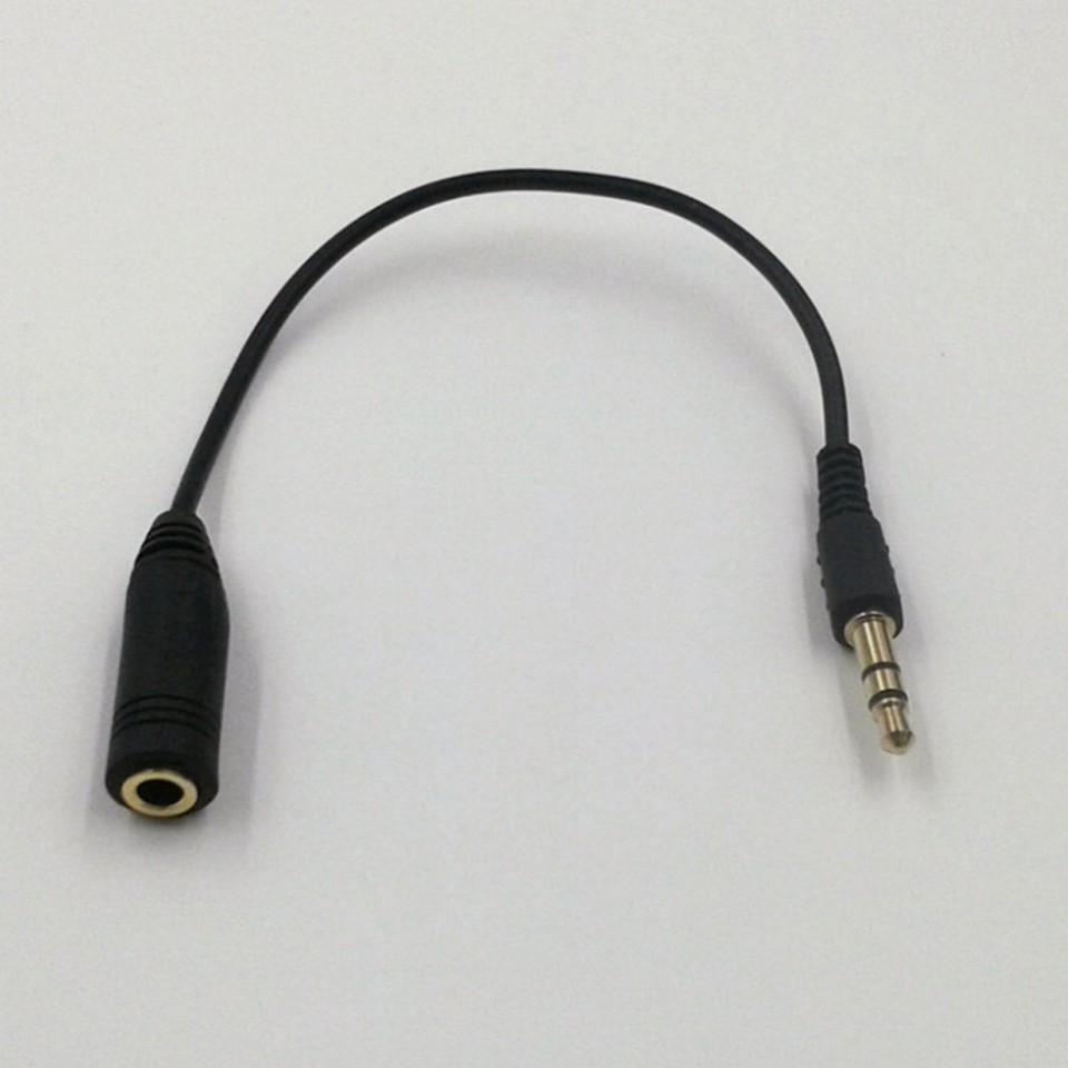 23 Cm Audio Cable Extension Headphone Lead Stereo 3.5mm Male to Female ...