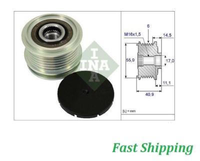 VW Golf Beetle Passat TDI 2.0 VR6 1.8T Clutch Alternator Pulley ...