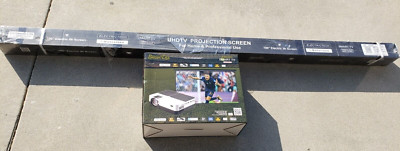 BRIGHTERA VPL XW5000 8K Smart TV ANDROID Projector & ELECTRICTECH 100 ...