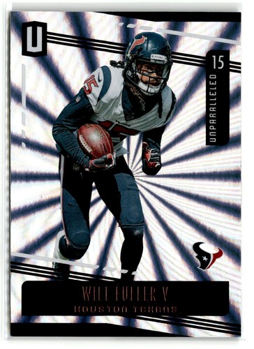 2019 Panini Unparalleled - Will Fuller V #71 Sunburst for sale online ...