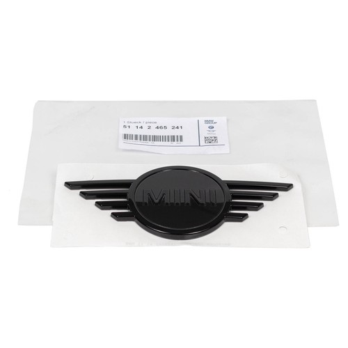 ORIGINAL Mini Emblem Plakette Logo Motorhaube F55 F56 F57 ab 03.2018 ...