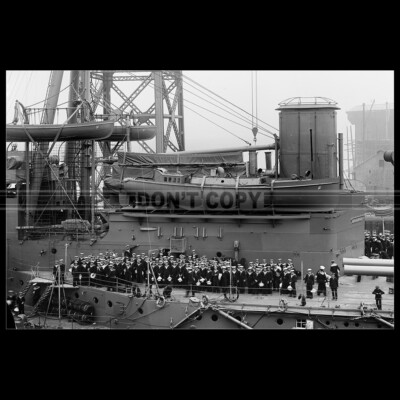 Photo B.003347 HMAS AUSTRALIA ROYAL AUSTRALIAN NAVY BATTLECRUISER 1911 ...