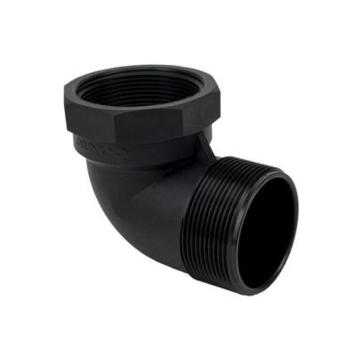 1/2" BSP (15mm) THREADED ELBOW 90 DEGREE MALE FEMALE POLY FITTINGS ...