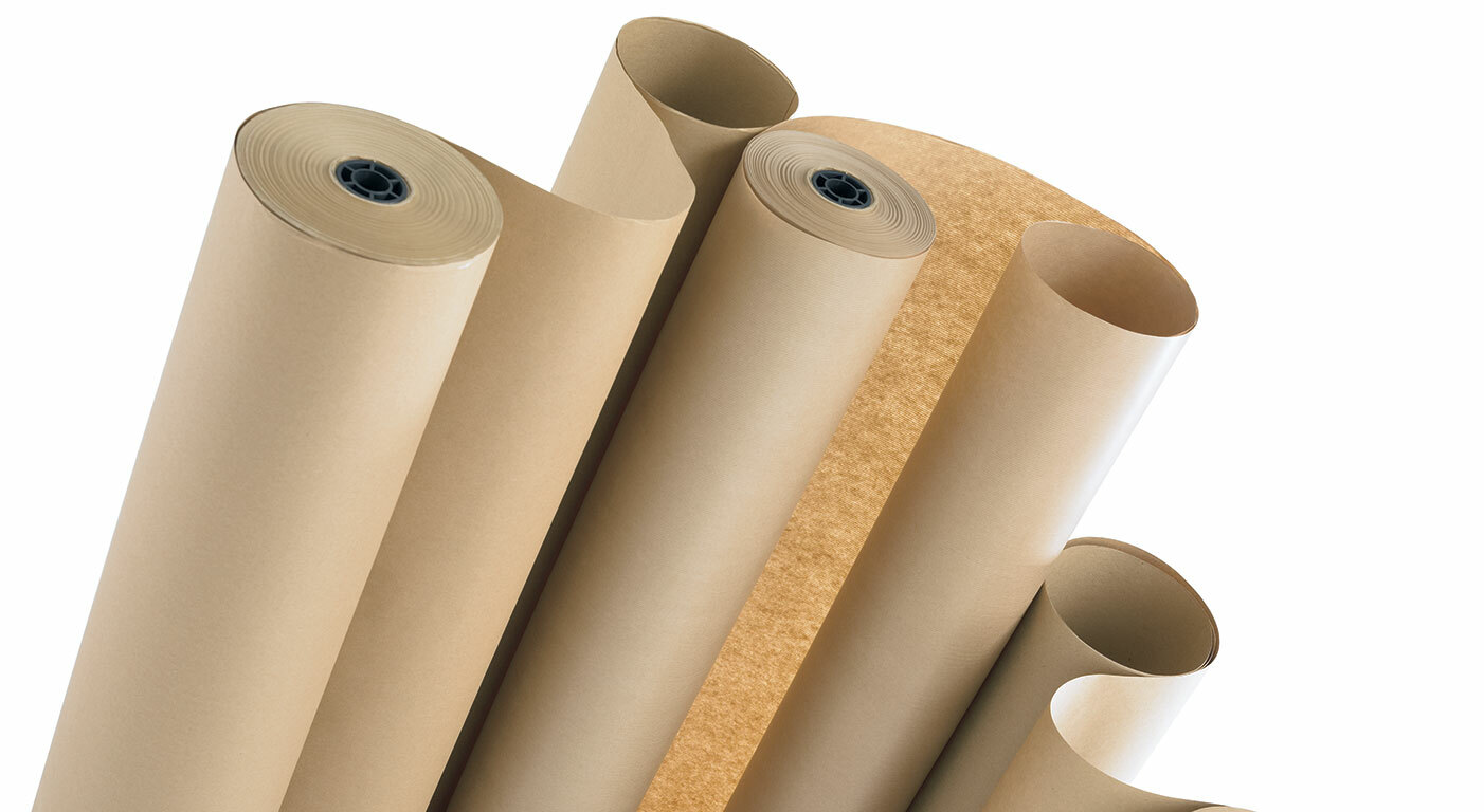 BROWN KRAFT PARCEL PAPER FOR PACKING AND WRAPPING PARCELS STRONG ROLLS ...