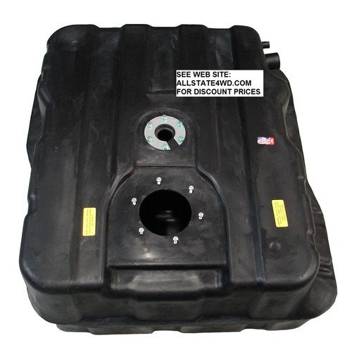 Ford Super Duty 40 Gallon Diesel Plastic Fuel Tank F250 F350 F450 F550 ...