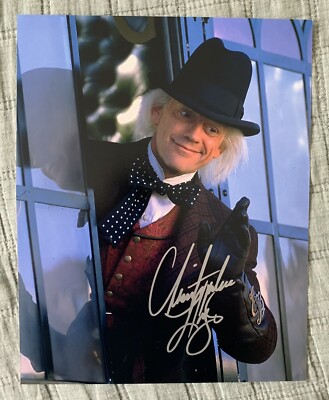 Christopher Lloyd Hand Signed Autograph 8x10 Photo With COA | eBay