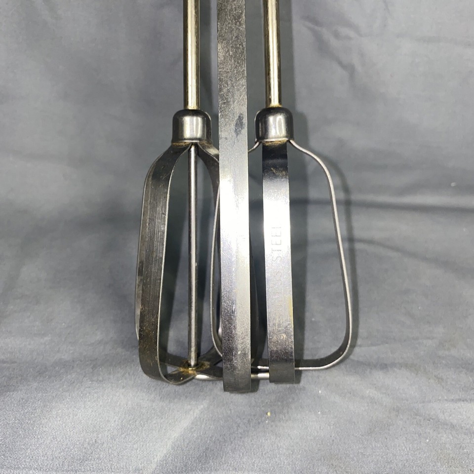 Vintage FLINT Ecko BEST Hand Mixer Egg Beater Stainless Steel Works ...
