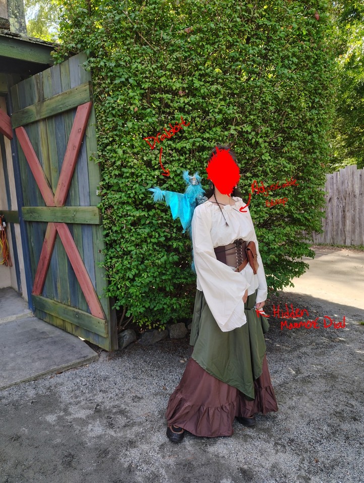 Handmade Drabbit (Shoulder Dragon For Renaissance Costume) | eBay