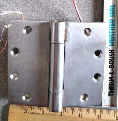 HAGER HINGE AB750 4 1/2" HI X 5 " WIDE ETW 6 US26D WIDE THROW HINGE ...