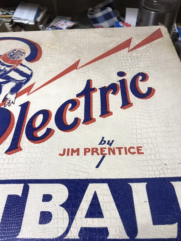 VINTAGE JIM PRENTICE ELECTRIC FOOTBALL GAME Complete | eBay