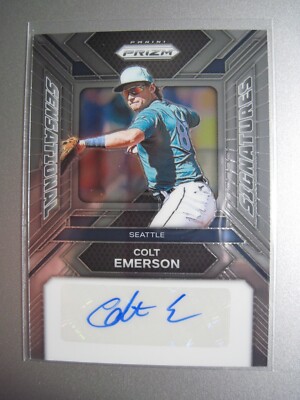 2024 Panini Prizm Sensational Signatures Colt Emerson #SS-CE | eBay