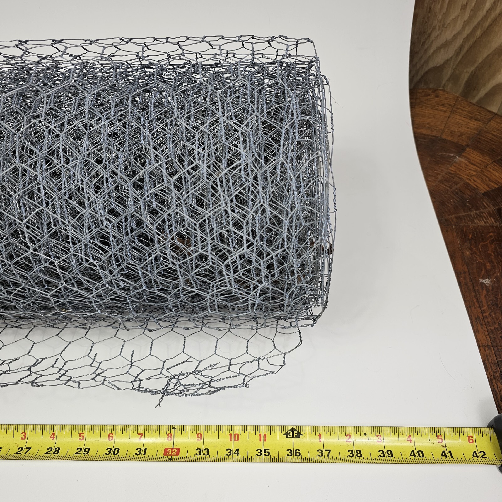 50-ft x 3-ft Gray Steel Chicken Wire Rolled Fencing with Mesh Size 1-in ...