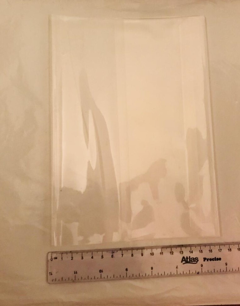 Book Clear Cover Plastic Transparent Hardcover 3pcs Text Book Reusable ...