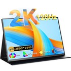 120HZ 2K Portable Monitor, UPERFECT 16.0" 100% sRGB 500 cd/m² for PC PS ...