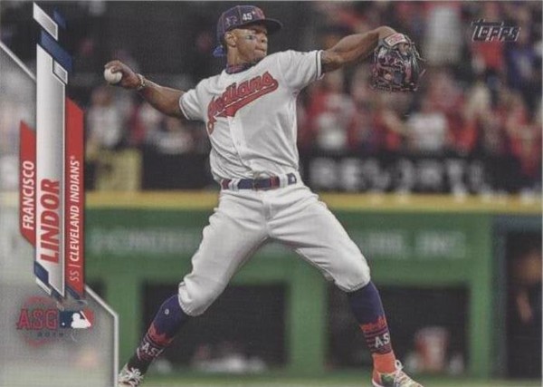 2020 Topps Update Series - All-Star Fielding #U-143 Francisco Lindor ...