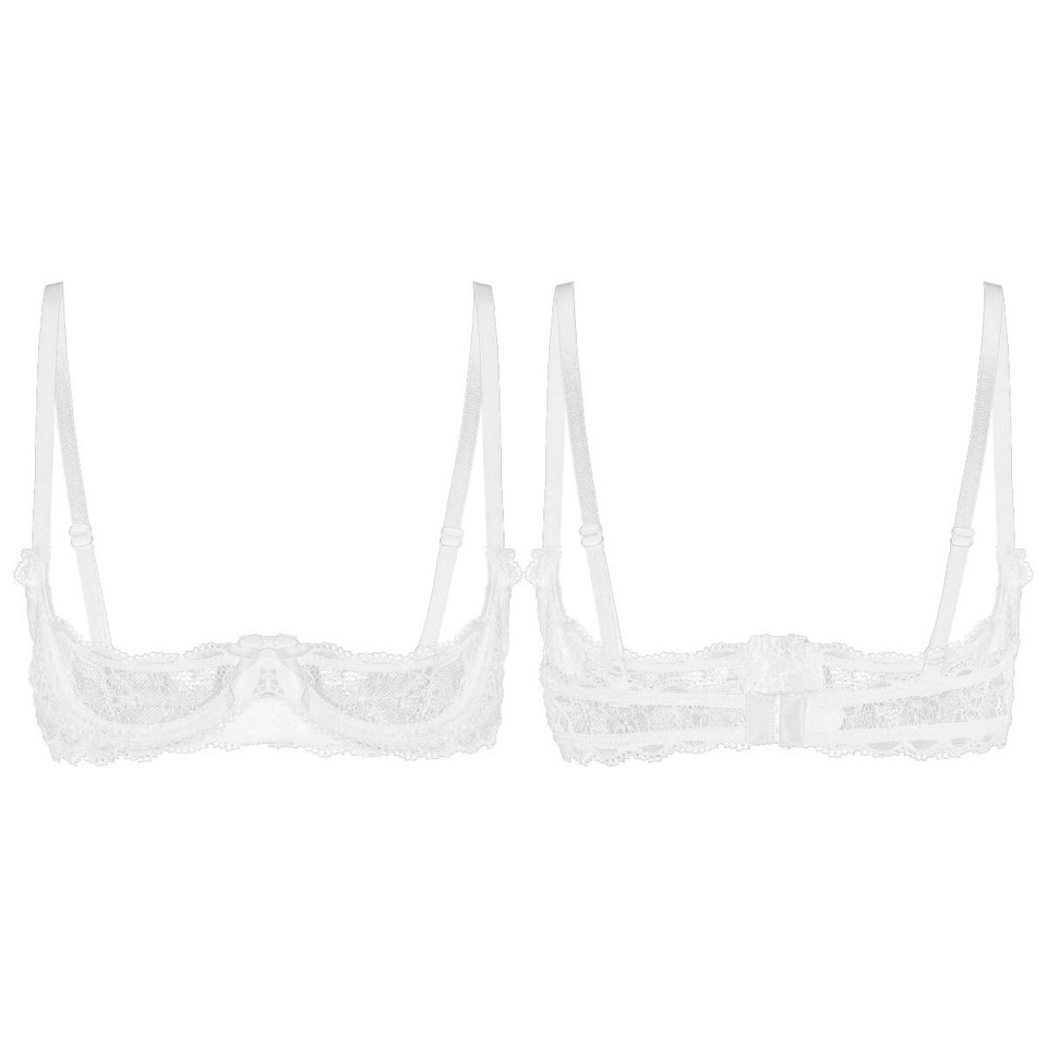 UK Women's Sexy Lace Bra Top Underwire Push Up Shelf Bra Bralette Lingerie | eBay