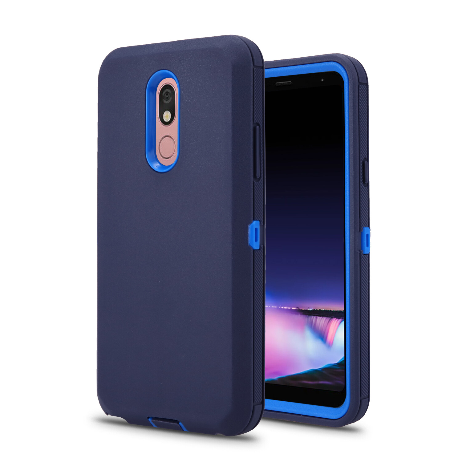 LG Stylo 4 case with inside screen protector,Heavy Duty Shock ...