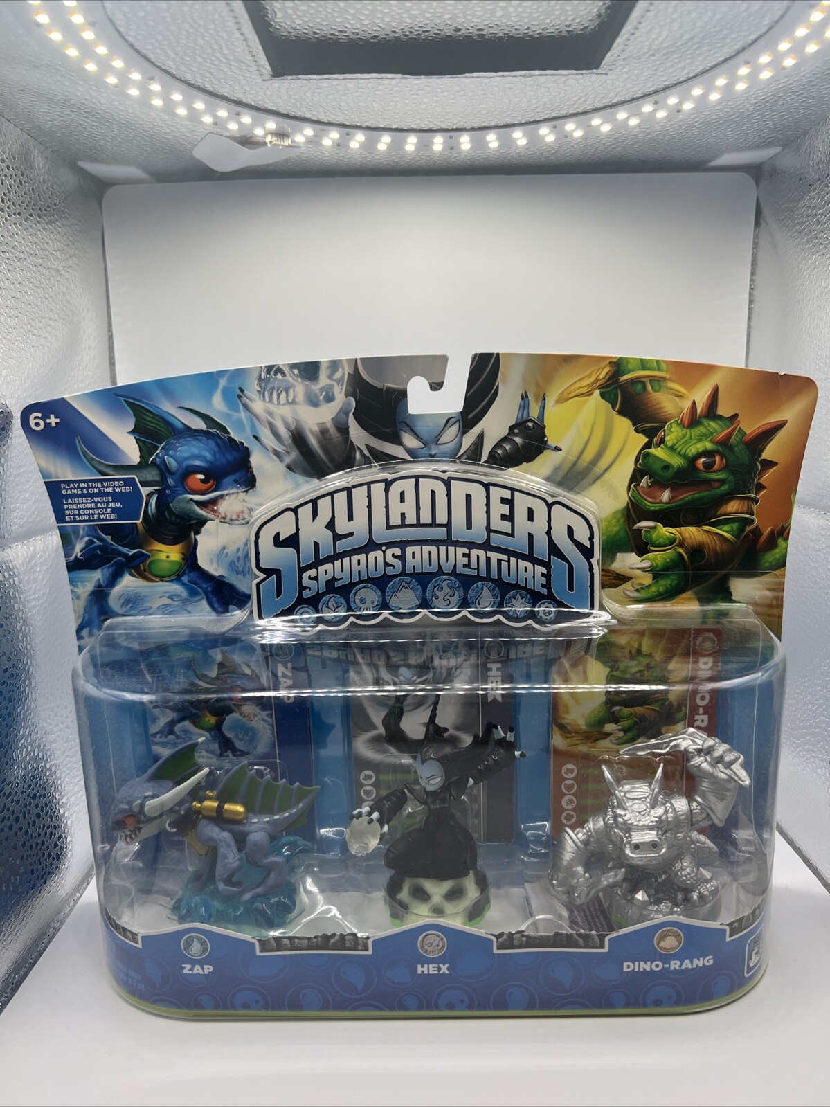 2011 Skylanders Spyro's Adventure Silver Dino-Rang Rare Chase Variant ...