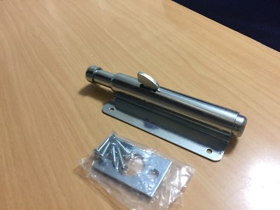 Solid Security for Gate House 6 inch Vertical Mount Foot Bolt Lock ...