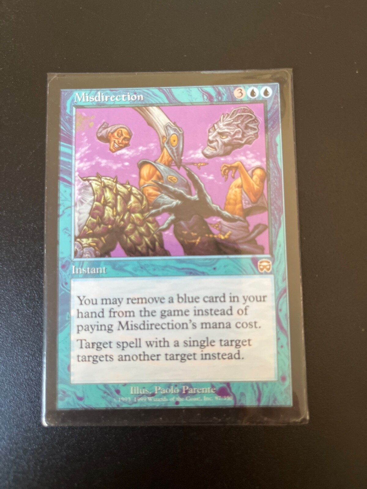 MTG TCG Magic: the Gathering Misdirection Mercadian Masques Excellent ...
