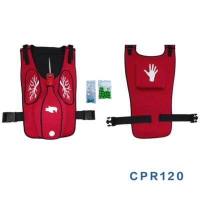 Adult Heimlich training vest First aid training airway obstruction | eBay