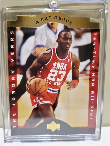 1996-97 Upper Deck A Cut Above Ten-Time NBA All-Star #CA5 Michael ...