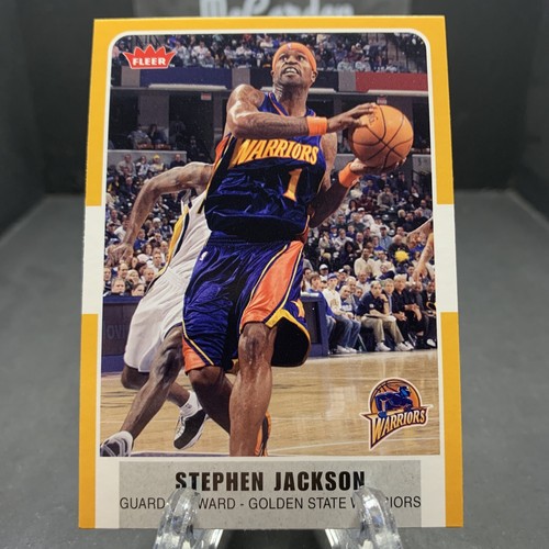 2007-08 Fleer Stephen Jackson #149 Golden State Warriors | eBay