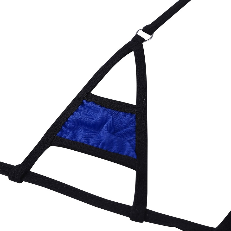 Women Mini Micro Swimsuits Bottom Lace Up Bra Bikini G String Bottom ...