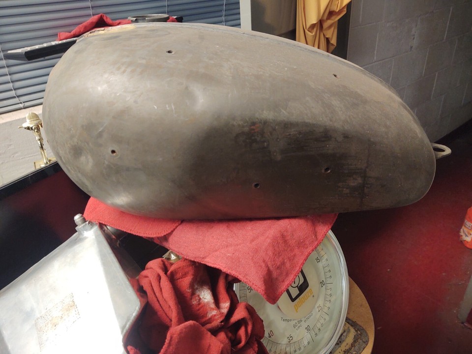 Triumph Motorcycle Gas Tank Bonneville 1963-1965 T120R TR6SR 123024 | eBay