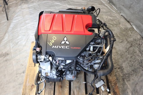2008 MITSUBISHI LANCER EVOLUTION X MR OEM 4B11T TURBO ENGINE MOTOR ASSY ...
