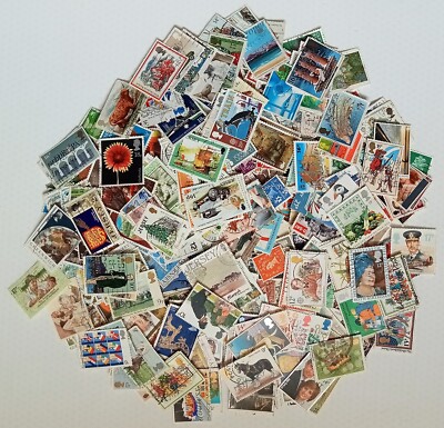 AOP GB Great Britain 1000 different used stamps | eBay