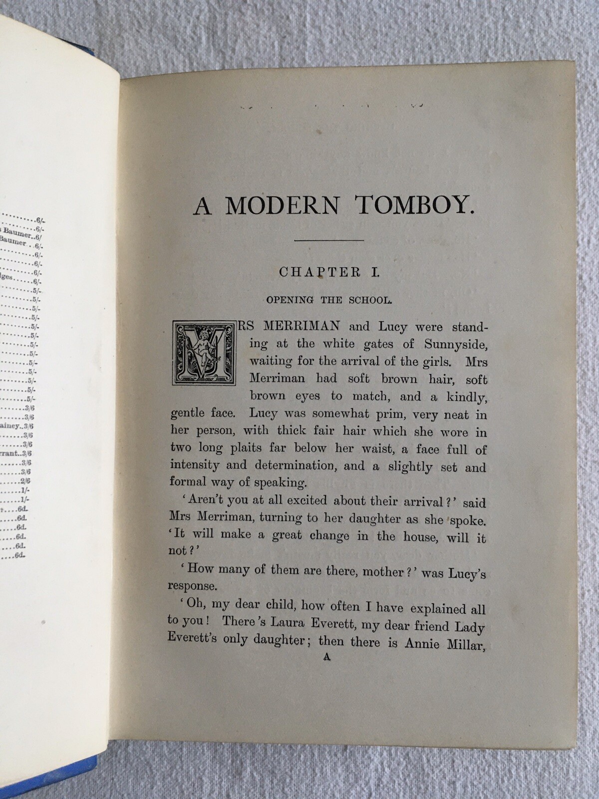 A MODERN TOMBOY by L. T. Meade Illustrated by Percy Tarrant Publisher ...