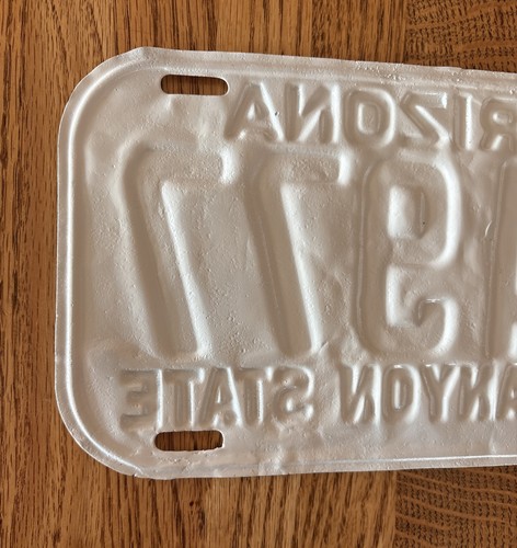 1942 REPAINTED ARIZONA ARIZ LICENSE PLATE TAG CLASSIC VINTAGE CAR FORD ...