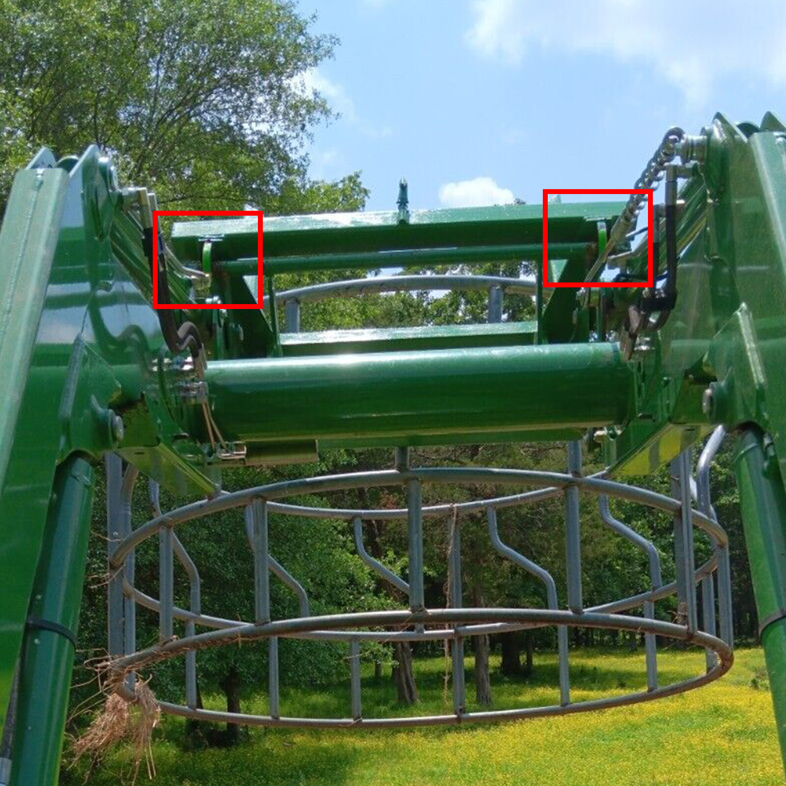 Fits John Deere Global Euro Style Tractor Attachment Weld on Mounting ...