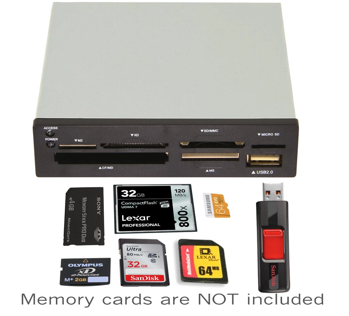 Internal Memory Card Reader