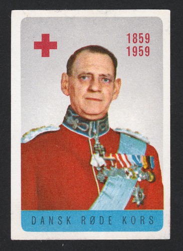 REKLAMEMARKE POSTER STAMP DANSK RØDE KORS (RED CROSS) DENMARK 1959 | eBay