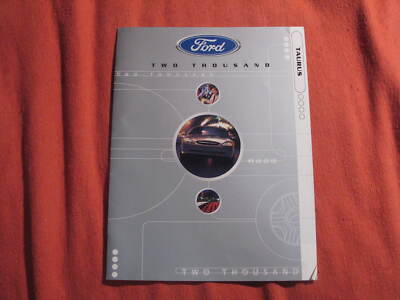 Ford Taurus catalog brochure prospekt 2000 | eBay