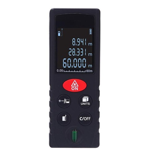 High Laser Distance Meter - Measures Distances up to 60M - Easy | eBay
