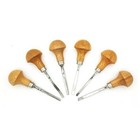 580006 Stubai 6 Piece Palm Wood Carving Tool Set | eBay UK