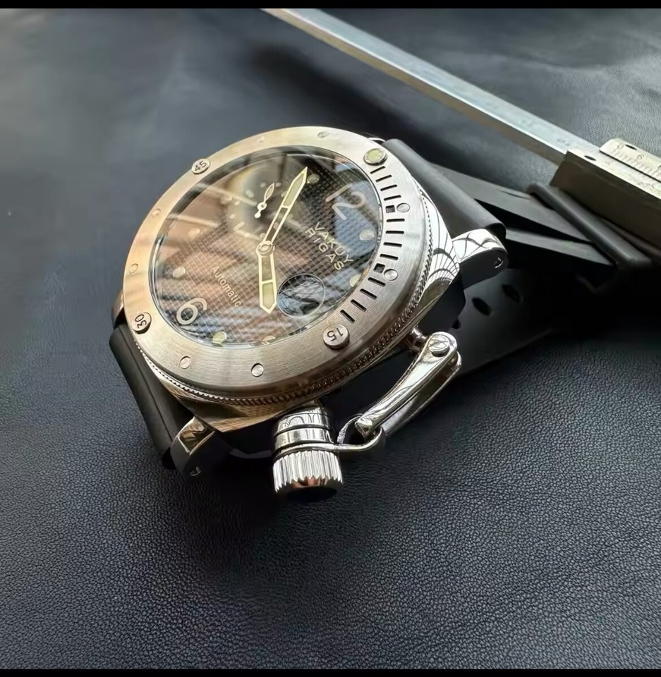 Rare VAKUY RIGAS Diver Watch – Seagull ST25 Automatic 100m Water ...