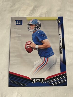 2019 Panini Playoff Daniel Jones Rookie Card New York Giants RC #202 | eBay