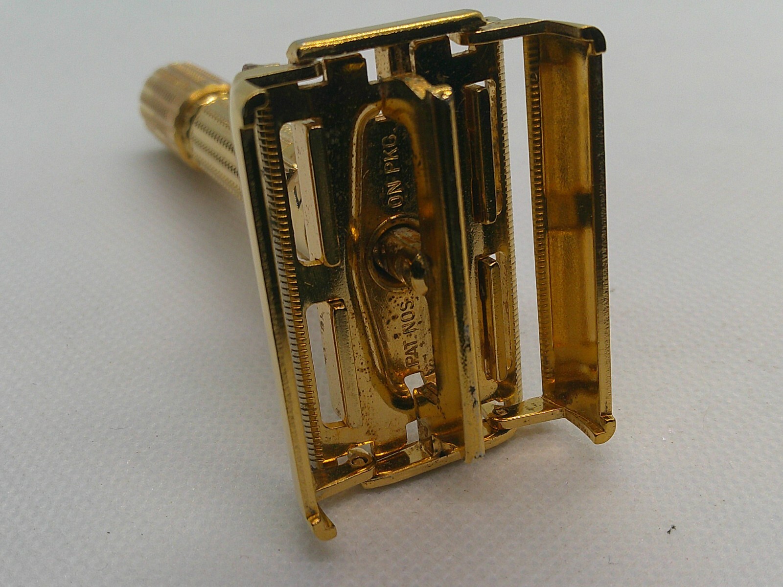 Vintage Gillette "Executive", Adjustable 1-9, DE Safety Razor, D-3 1958 ...