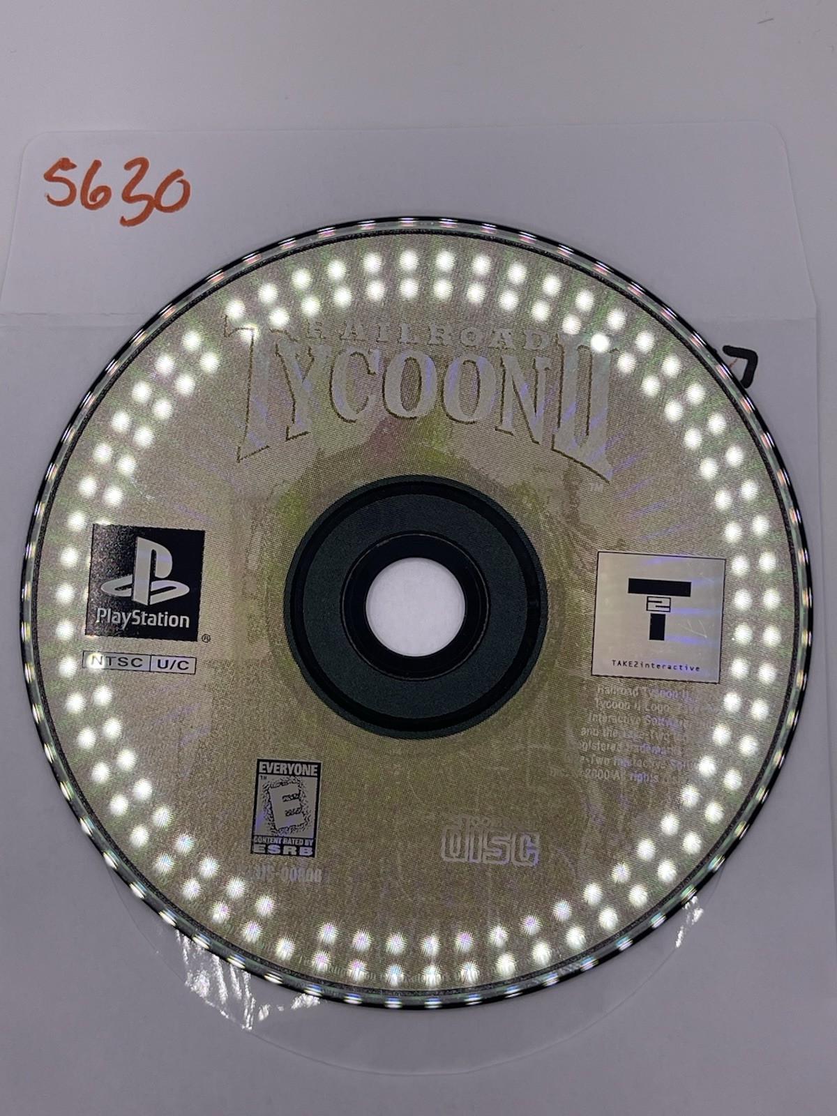 Railroad Tycoon II - Loose Sony PS1 Playstation 1 Disc Only - No ...