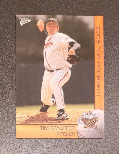 2005 MultiAd Sports Pacific Coast League Top Prospects - Tim Stauffer ...