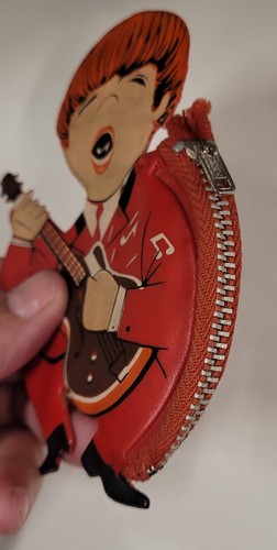 Beatles Coin Purse Vintage 1964 McCartney Lennon | eBay