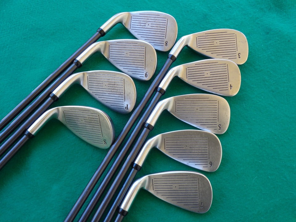 TaylorMade Acer Irons Driver Wood Hybrid Putter Complete Golf Club Set ...